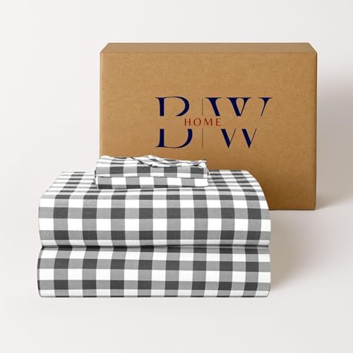 Amazon.com: Briarwood Home® Printed Flannel Sheet Set, 100% Natural ...