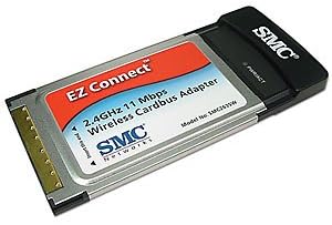 Amazon.com: EZ Connect SMC 2.4GHz 802.11b Wireless PC Card : Electronics