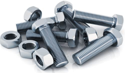ARCO Enterprises Iron GI Nut Bolt ,3 MM 3IN Pack of 25 PCS : Amazon.in ...