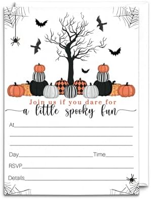 Amazon.com : Bewitched Halloween Invitations with Envelopes (25 Pack ...