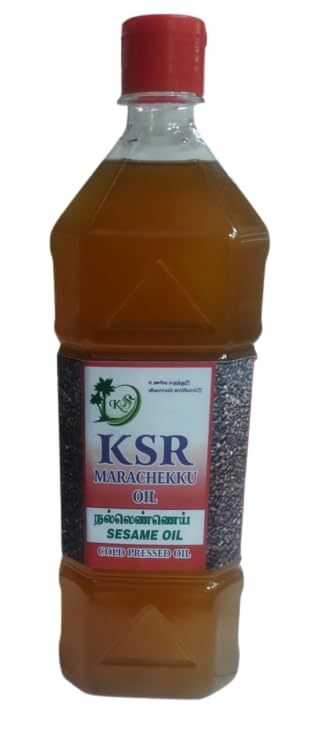 KSR MARACHEKKU OIL Sesame Oil 3L PC3 : Amazon.in: Grocery & Gourmet Foods