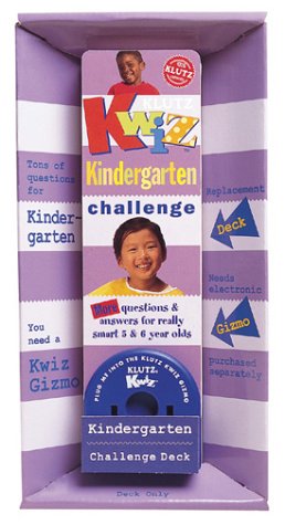 Kwiz Kindergarten Challenge Deck: Klutz, Inc.: 9781570546655: Amazon ...