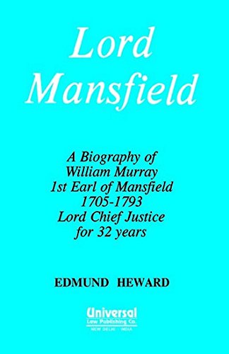 Lord Mansfield: Edmund Heward: 9788175346413: Amazon.com: Books