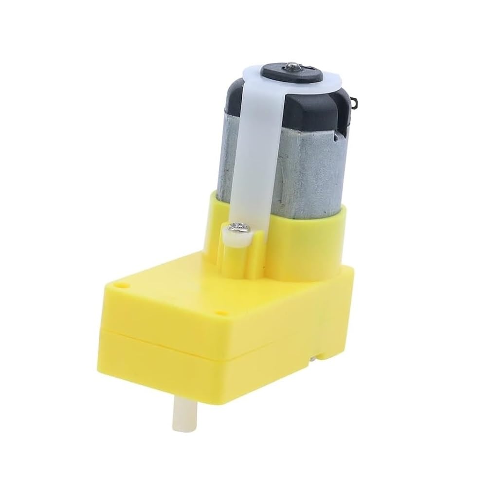 ROBOWAY 100RPM DC BO Motor Single Shaft Smart Car Robot Gear Motor for ...