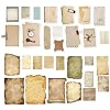 90 Retro Diary Stickers - Parchment Style, Book & Scrapbook Stickers ...