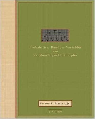 Amazon.com: Probability, Random Variables, and Random Signal Principles: 9780073660073: Peebles ...