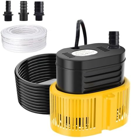 QIOMALA Pool Cover Pump Above Ground, 75W Submersible Swimming Pump ...