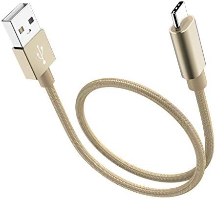 Amazon.com: USB Short Type C Cable[0.8ft/25cm] USB C to USB A Charger ...