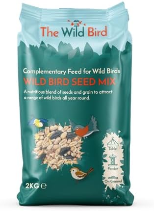 The Wild Bird Seed Mix Bird Food 2kg - Nutritious Blend - Year Round ...