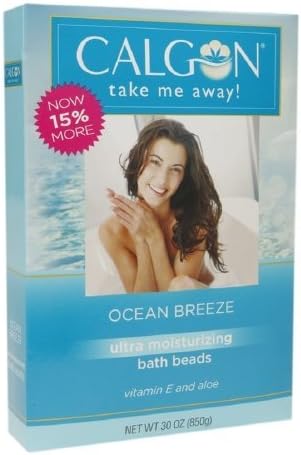 Amazon.com : Calgon Ultra-Moisturizing Bath Beads (Ocean Breeze, 30-Ounce) : Beauty & Personal Care