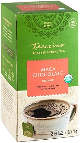 Amazon.com : Teeccino Maca Chocolaté Herbal Tea - Rich & Roasted Herbal ...