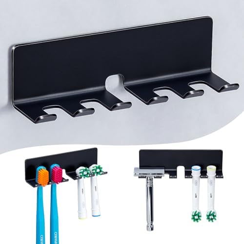 YAYINLI Toothbrush Holder Wall Mounted - Electric Tooth Brush Holder ...