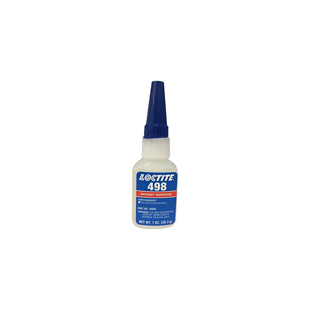 Loctite 498 Super Bonder 442-49850 1oz Instant Adhesive, Thermal ...