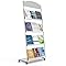 Amazon.com: tongmo Magazine Rack: Floor-Standing 4-Layer with Wheels ...