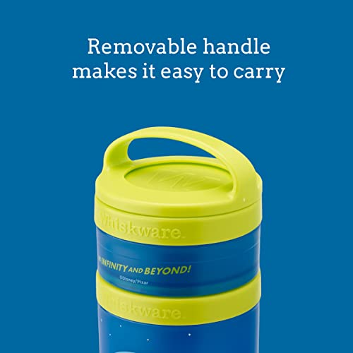 Snapklik.com : Whiskware Disney Pixar Stackable Snack Containers For ...