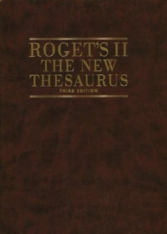 Roget's II the New Thesaurus: ROGET: 9780395736791: Amazon.com: Books