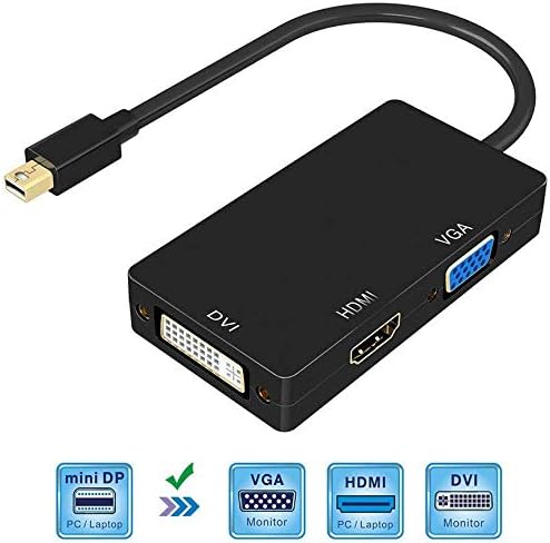 TB® Thunderbolt 2 Mini DisplayPort to HDMI/DVI/VGA Adapter, Hub for ...