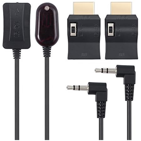 IR Extender Set,eSynic Professional IR Signal Extenders 30KHZ-60KHZ IR ...