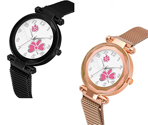 Buy Necktar Women's Fancy & Stylist Hand Watch Dial Colour White Bezel ...