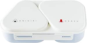 Amazon.co.jp: オーエスケー（OSK) おにぎり ランチケース 弁当箱 465ml パステル ブルー 押し型付 抗菌 ロック付き 電子レンジ対応 LS-15 日本製 : 食品・飲料・お酒