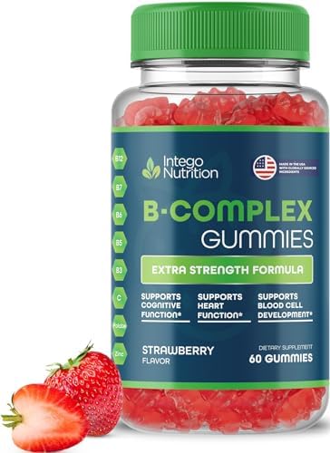 Amazon.com: Vitamin B-Complex Gummies for Women & Men - Vitamin B12, B1 ...