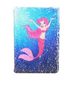 Sequin Notebook - Mermaid Reversible Sequin Journal – Magic Travel ...