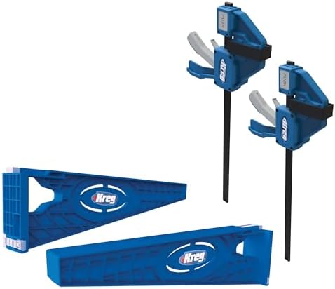 Kreg KHI-Slide Drawer Slide Installation Jig with 12" VersaGrip Clamps ...