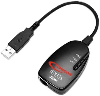 Typhoon 128K USB ISDN Adapter, externes ISDN-Modem: Amazon.de: Computer ...