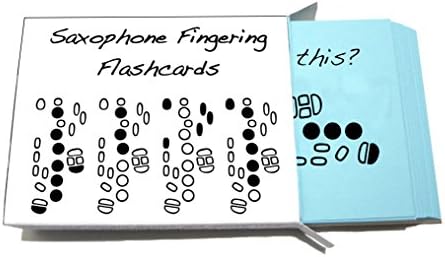 Amazon.com: Saxophone Fingering Flashcard Set : Toys & Games