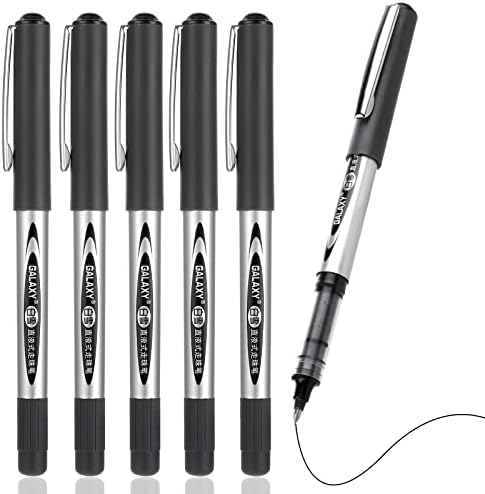 KERIFI Liquid Ink Rollerball Pens, 12 Coloured Pens, Smooth Writing ...