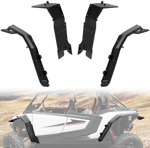 Amazon.com: A & UTV PRO Front & Rear Fender Flares for 2024-2025 ...