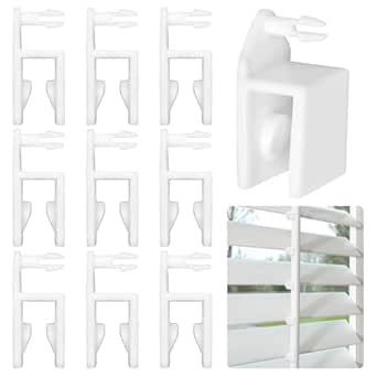 Amazon.com: Shutter Clips for Vinyl Shutter Repair Parts Connectors ...