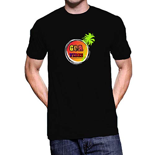 Buy TVP Fashions Graphic Printed Men Tshirt Goa Vibes Cotton Printed ...