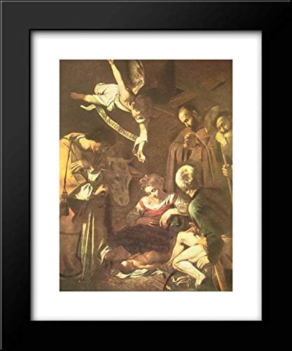 Amazon.com: Nativity With St. Francis And St. Lawrence 20x24 Framed Art ...