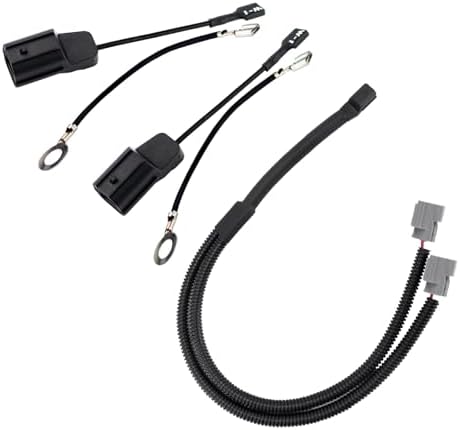 Amazon.com: uxcell 2Pcs Plastic Car Horn Speaker Adapter Wiring Harness ...