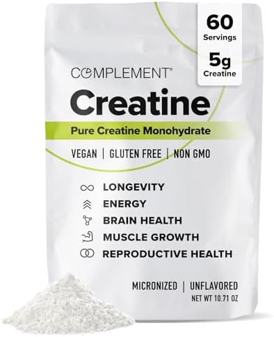 Amazon.com: Designs for Sport Creatine Monohydrate Powder - NSF ...
