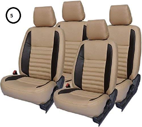 Khushal Leatherite Car Seat Covers Designer Front and Back Seat Cover ...