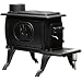 US Stove US1269E 900 Sq. Ft. Cast Iron Log Wood Stove, Small : Amazon ...