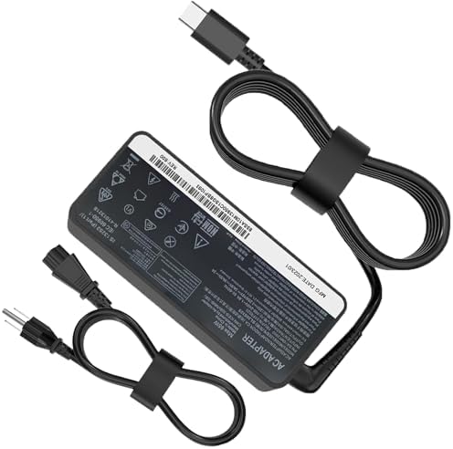 Amazon.com: 65W 45W Charger Fit for Lenovo Thinkpad E470 E480 E485 E575 E580 E585 E490 E490s ...