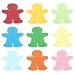 Amazon.com: PATIKIL Bulletin Cutouts Paper, 108 Pcs People Shaped ...