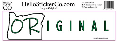 Amazon.com: Oregon Original bumper sticker/decal