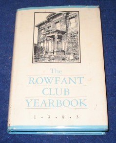 The Rowfant Club Yearbook 1993: Amazon.com: Books