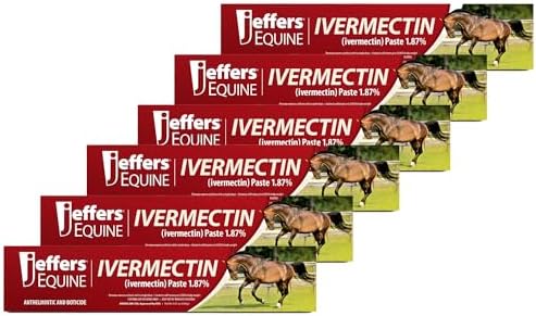 Amazon.com : Jeffers Ivermectin Horse Dewormer | 6 Doses | Gel Dewormer ...