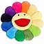 Amazon.com: SNEPOO Smile Face Plush Rainbow Pillow, Sunflower Indie ...