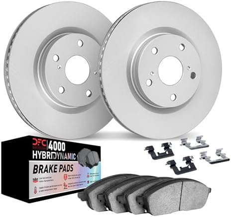 Amazon.com: Dynamic Friction Company Front Brakes and Rotors| Hardware ...
