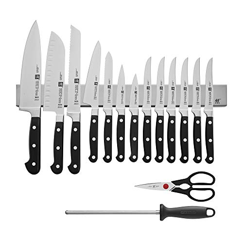 ZWILLING Professional S 16-Piece Razor-Sharp German Block Knife Set ...