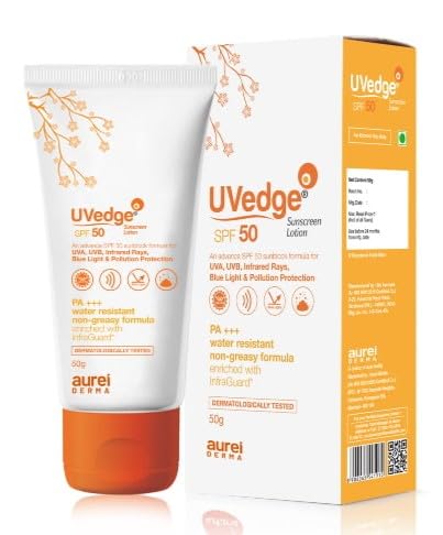 Uvedge Sunscreen Lotion SPF 50-50ml(R) : Amazon.in: Beauty