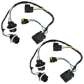Hoypeyfiy 2Pcs Headlight Wiring Harness Assembly 645-745 15841609 ...