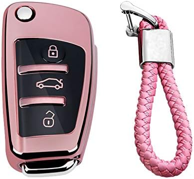 Juttzzei Audi Car Key Cover - A1 to A8, Q2 to Q7, S3 to S6, RS3 to RS6 ...