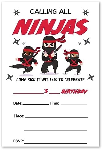 Amazon.com : VAHATAN Carnival Birthday Party Invitations 20 Pack ...